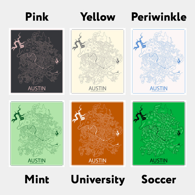 Austin – Etched Atlas